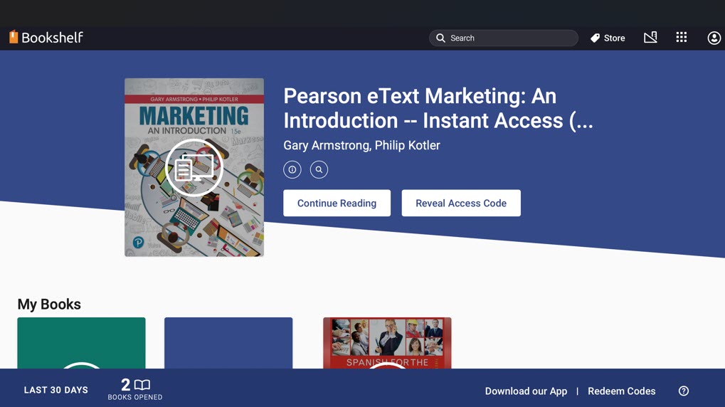 VitalSource Redemption Code Process