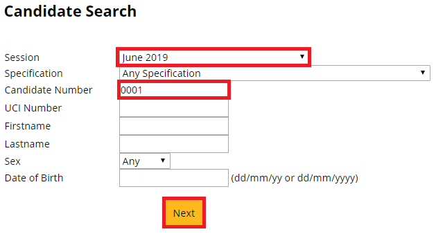 Entries: Personal Detail Amendments