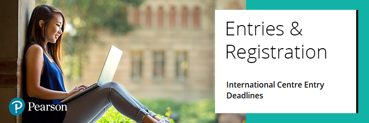 Entries: International Centre Entry Deadlines