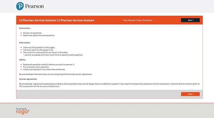 End-point Assessment: Rogo - Accessing the EPA Knowledge Test