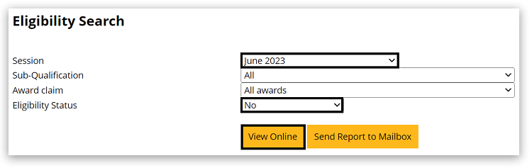 International A Level (IAL) Eligibility