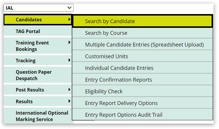 International A Level (IAL) Eligibility