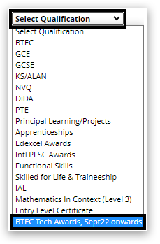 BTEC Tech Awards 2022: Making Entries