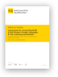 Instructions For The Conduct Of Examinations (ICE), JCQ Documents ...