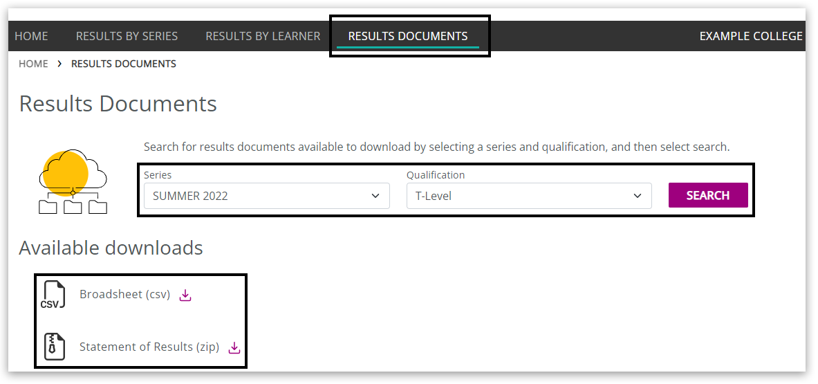 T Levels: Results