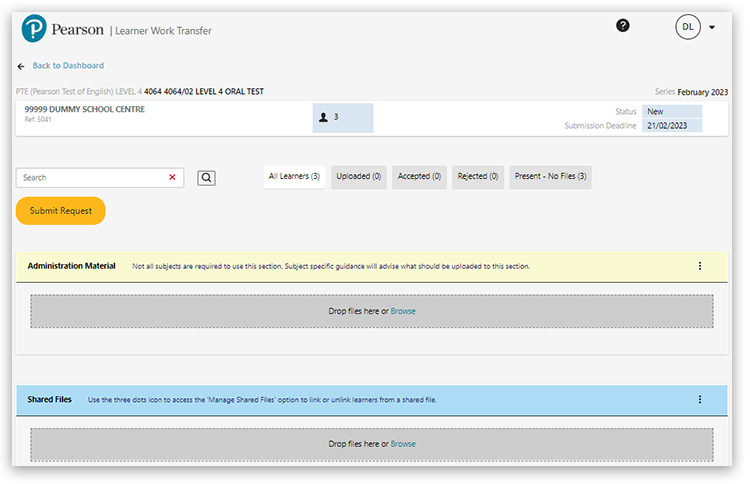 Learner Work Transfer (LWT) Moderation: Managing Requests - Step-By ...