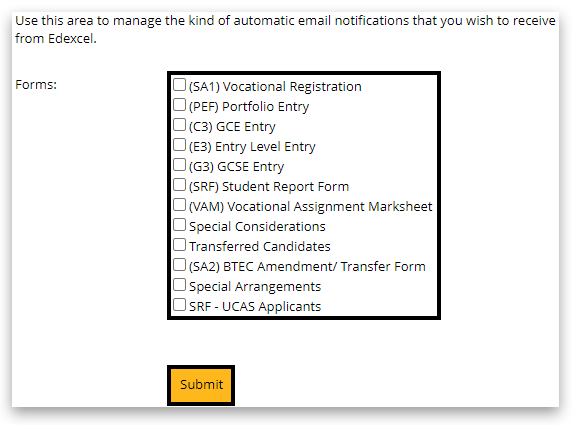 Edexcel Online: Create A New Account