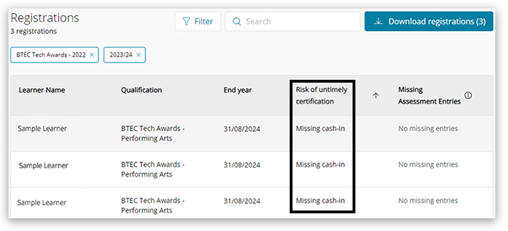 Using the Vocational Qualifications (VQ) Learner Tracker to identify ...