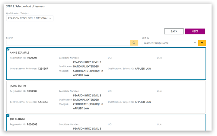 Special Considerations Application Service: Vocational (including BTEC) Qualifications