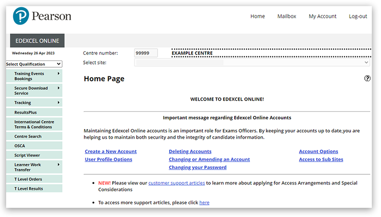 Post-Results Services (PRS): Access To Scripts / Script Viewer Service