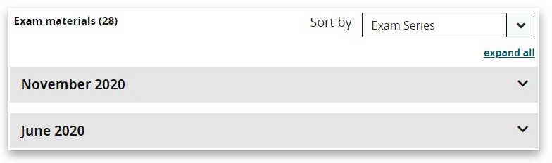 Exams: Pre-Release Materials General Qualifications