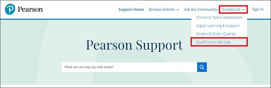 Pearson Support Portal (Staff at Centres & Associates): Creating A Case ...