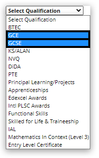 Edexcel Online: Checking for Exam Entries