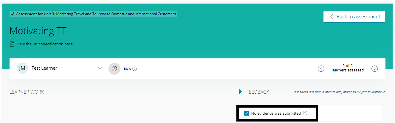 Pearson Progress: Marking Assessments