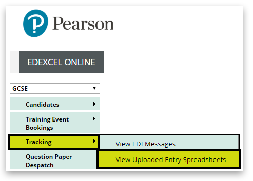 Entries: Entry Spreadsheet Upload Errors