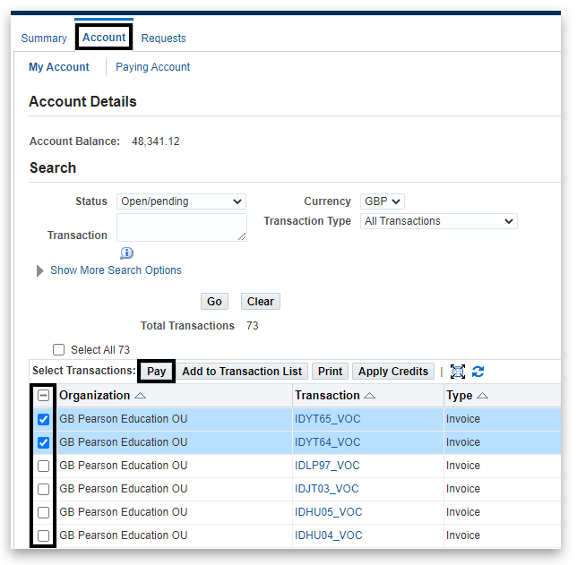 iPay/iReceivables: Payment FAQs