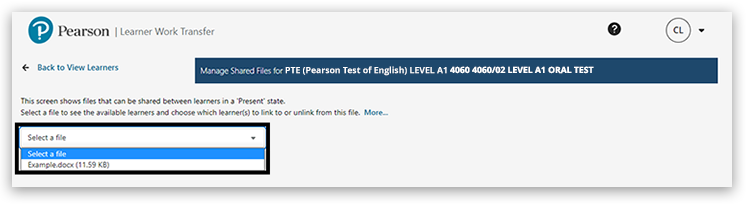 Learner Work Transfer (LWT) Examination: Managing Requests - Step-By ...