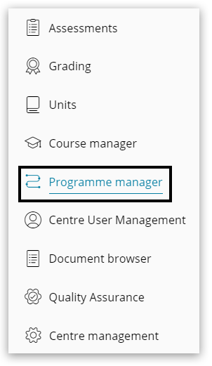 Pearson Progress: Creating a Programme Template