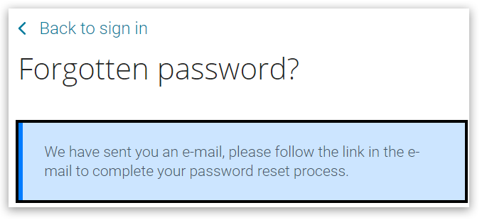 Edexcel Online: Resetting your Password