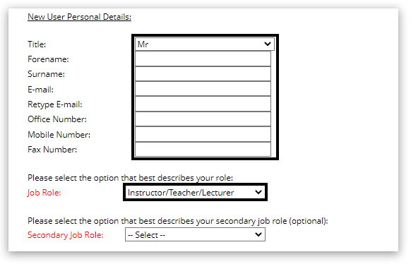 Edexcel Online: Create A New Account