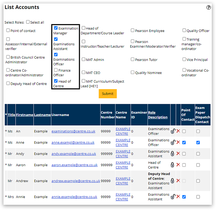 Pearson English International Certificate (PEIC): Changing/Amending An ...