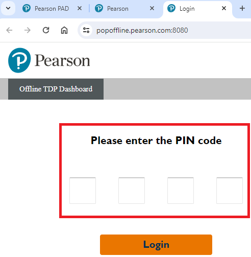 Pearson Onscreen Platform (POP): Pearson Assessor Dashboard (PAD) Test ...
