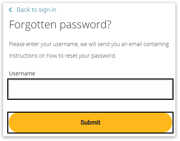 Edexcel Online: Resetting your Password
