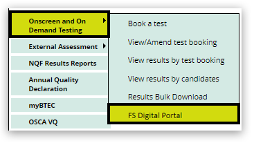 Digital Functional Skills: Digital FS Portal, Pearson Assessor ...