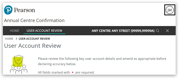 Edexcel Online: Account Confirmation