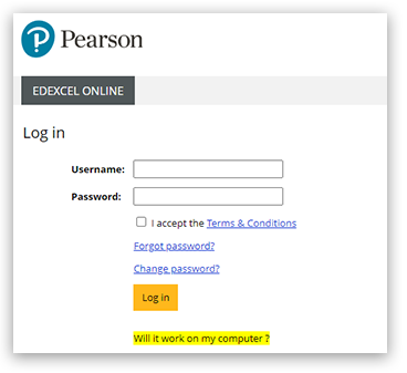 Edexcel Online: Account Confirmation
