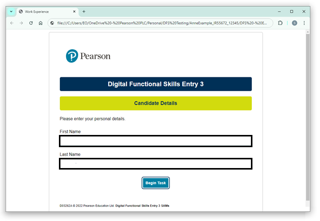 Digital Functional Skills: Digital FS Portal, Pearson Assessor ...