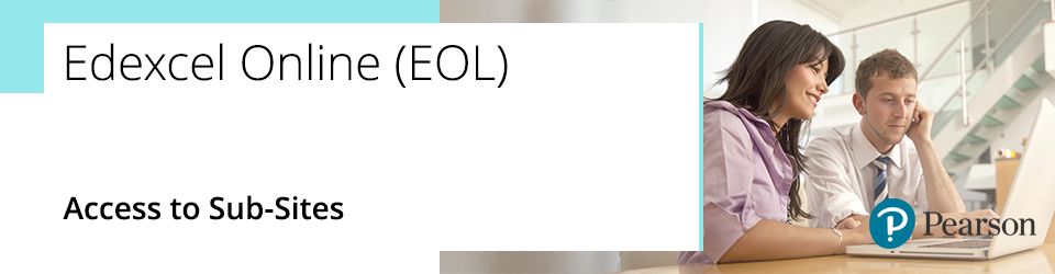 Edexcel Online: Access to Sub-Sites