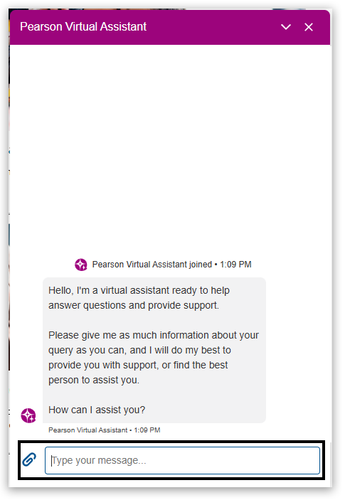 Pearson UK Support