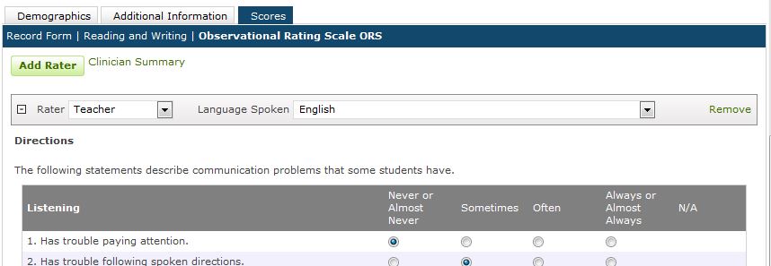 Pearson US Clinical