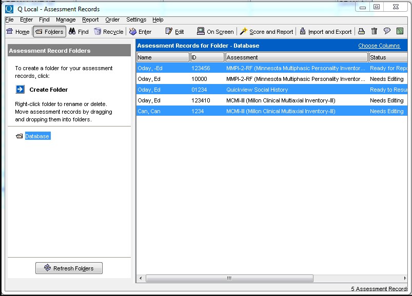 Q-Global: Transfer Assessment records from Q Local with a TRQ file