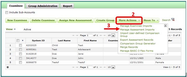 Q-Global: Transfer Assessment records from Q Local with a TRQ file