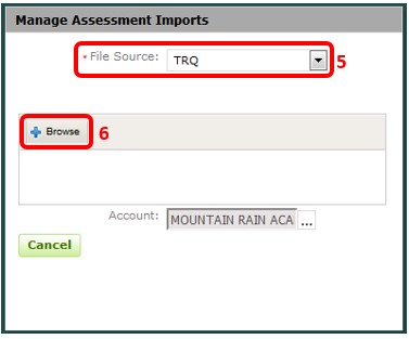 Q-Global: Transfer Assessment records from Q Local with a TRQ file