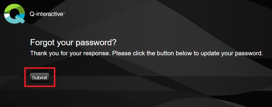 Q-interactive: Password Reset