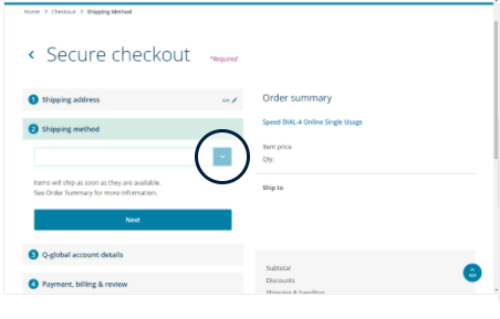 Q-global: Ordering Usage Credits and Subscriptions