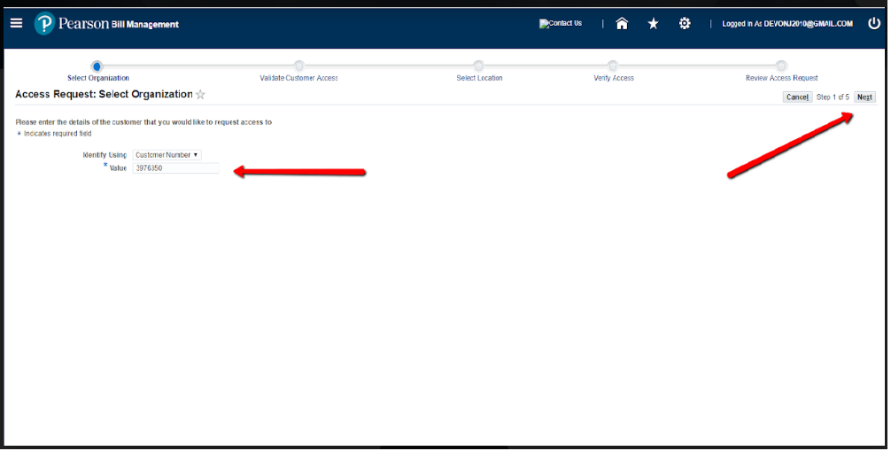 iReceivables (iPay): Requesting Additional Account Access To View Invoices