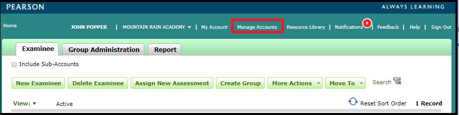 Q-global: Verification Option for Manual Entry