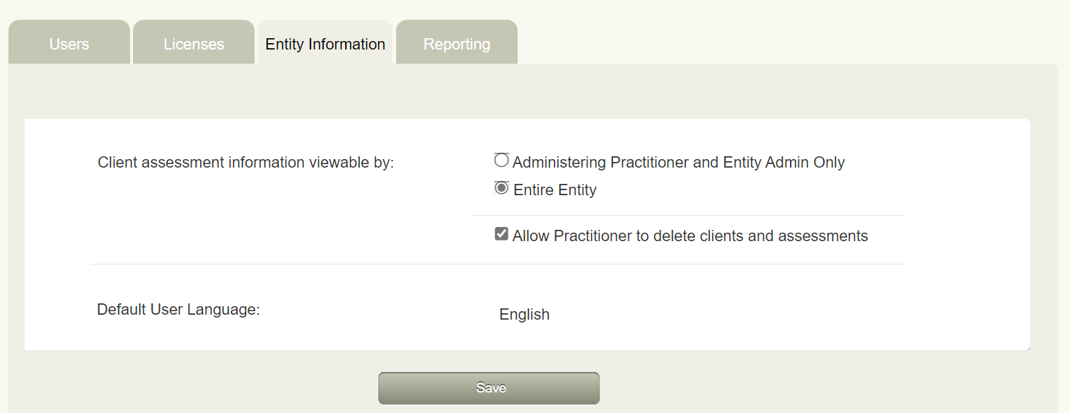 Q-interactive: Change Assessment Privacy