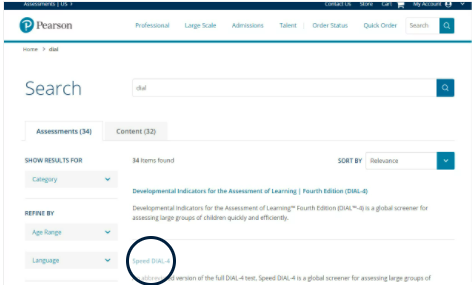 How to place an order on pearsonassessments.com