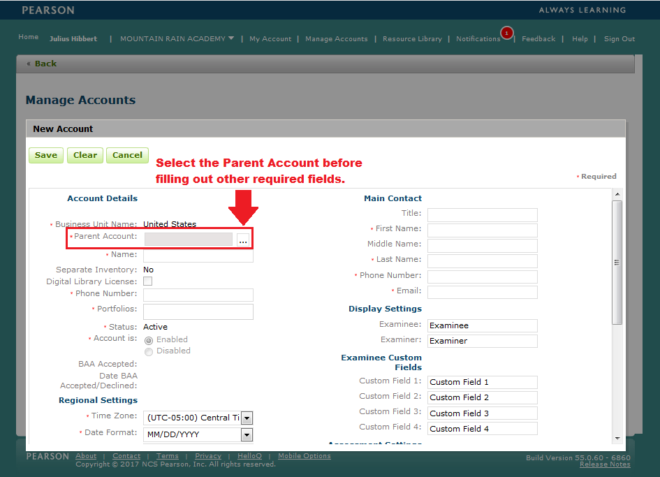Pearson US Clinical